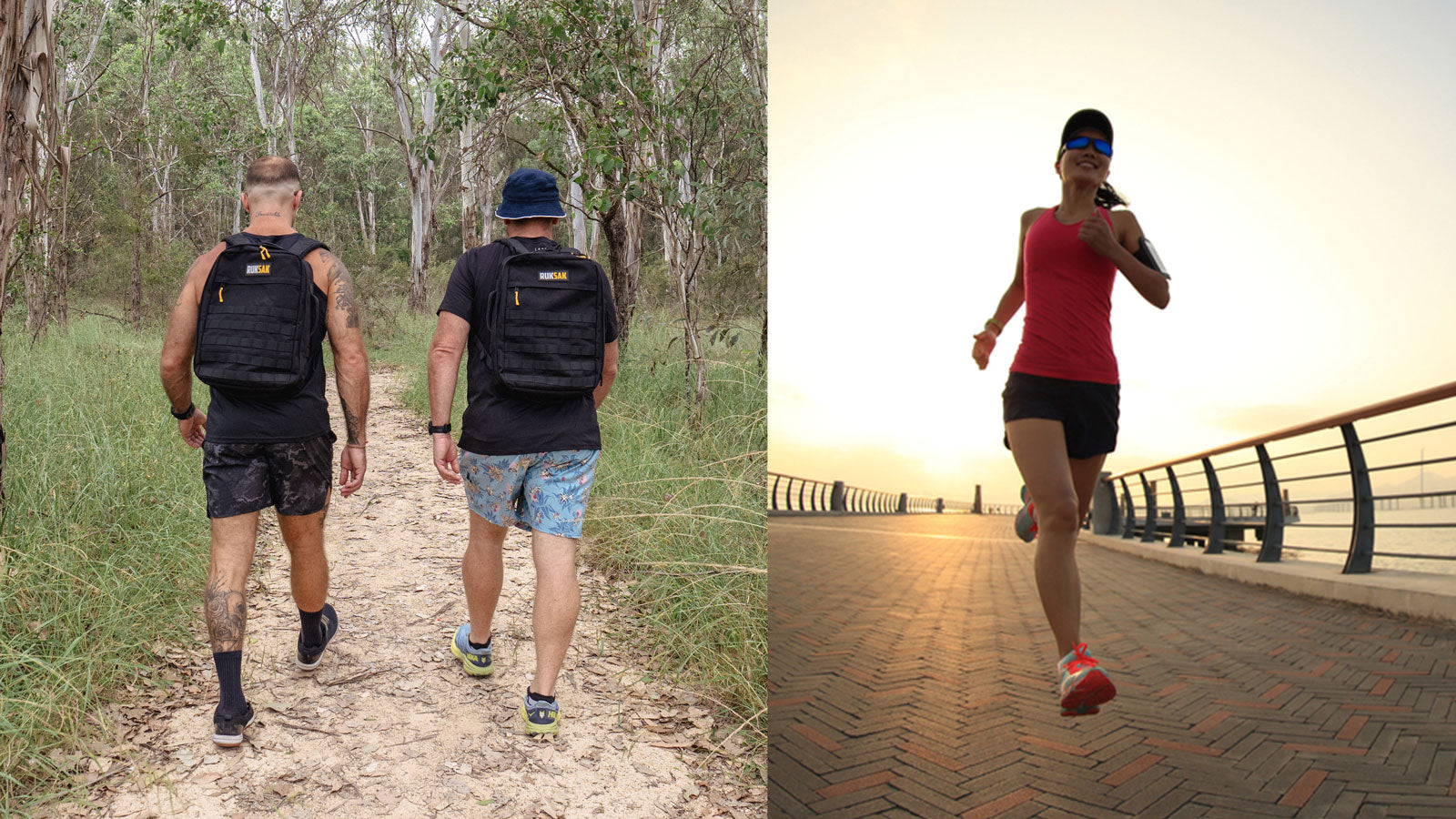 Rucking vs. Running: Which is Best for You? – RUKSAK